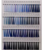 China Embroidery Silk Thread Color Card Chart Sample Book 2ply 720 colors for embroidery for sale