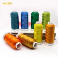 China Low MOQ 120D/2 4000Y Fast Shipping Polyester Thread for Embroidery Machine 720 Colors for sale