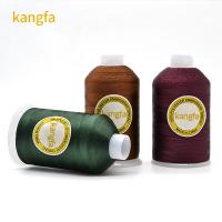 China 600 Colors Option 100% Polyester 120d 2 10000m Embroidery Thread for Hand Knitting for sale