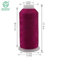 China 125G Embroidery Thread 120D 5000Y Polyester Thread for High Speed Embroidery Machine for sale