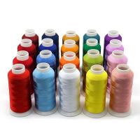 China 120D/2 5000Y 128g Golden Dyed Polyester Embroidery Thread for Machine Sewing Projects for sale