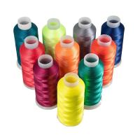 China 5000Y Length 120D/2 120g Sewing Machine 100% Polyester Wire Embroidery Thread for Gingko for sale