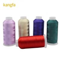 China 5000Y Length 120D/2 120g Sewing Machine 100% Polyester Wire Embroidery Thread for Gingko for sale