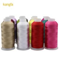 China 5000Y Length 120D/2 120g Sewing Machine 100% Polyester Wire Embroidery Thread for Gingko for sale