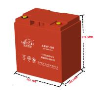 China LEOCLead acid battery 4-evf-1808v180ah for Sightseeing Vehicle and Sanitation Vehicle for sale