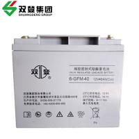 China 12V40Ah Shuangdeng 6-GFM-40 Lead Acid Battery for Chargeable UPS Power Communication for sale