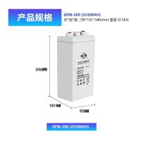China Shuangdeng GFM-200 Replacement Plate for 2V200Ah Lead Acid Battery Total Height 365mm for sale