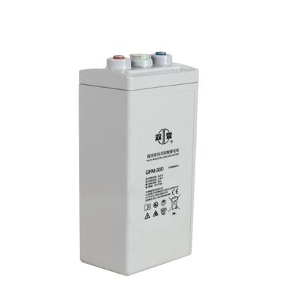 China 2V300Ah Shuangdeng GFM-300 Lead Acid Battery for Solar Panel Energy Storage Power System for sale