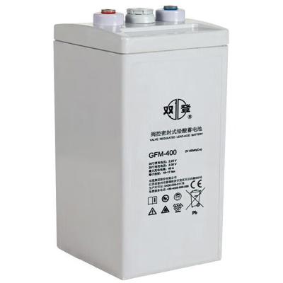 China Shuangdeng GFM-400 Rechargeable Battery with 181mm Width and 15-17 Nm Terminal Torque for sale