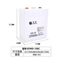 China 65mm Width Sacred Sun GFMD-100C 2V100Ah Lead Acid Battery for UPS Power Communication for sale
