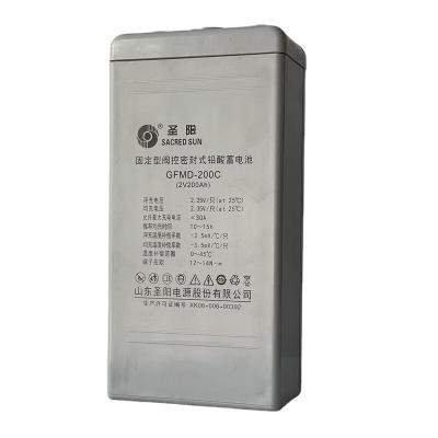 China Sacred Sun GFMD-200C 2V200Ah Battery Replacement for UPS Power Communication and Solar for sale