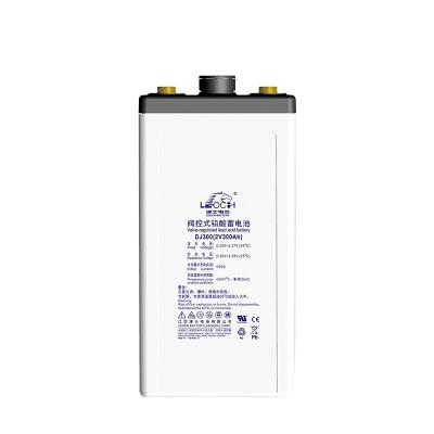 China 328mm Height 170mm Length Leoch DJ300 2V300Ah Lead Acid Battery for UPS Power Solar Panel for sale