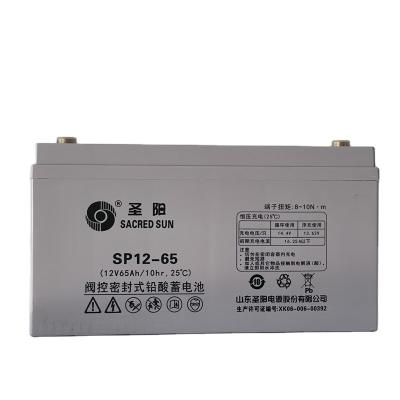 China Sacred Sun SP12-65 12V65Ah Battery The Perfect Fit for Uninterruptible Power Supplies for sale