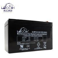 China Container Material ABS Leoch DJW12-9.0 Lead Acid Battery 12V9Ah for Eps Power Supply for sale