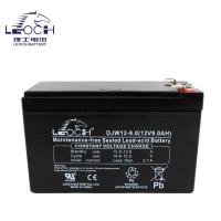 China Sturdy ABS Container Leoch Battery DJW12-9.0 12V9Ah for UPS Machine Room Power System for sale