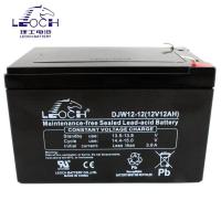 China Leoch Battery DJW12-12 12V12Ah for Solar Energy Storage Power System Lighting Boats for sale
