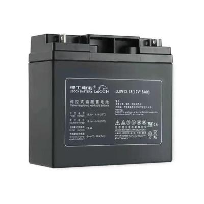 China Chargeable DJW12-18 Lead Acid Battery 12V18Ah for Solar Energy Storage Power System for sale