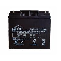 China Long-Lasting Leoch Battery DJW12-18 12V18Ah for Solar Energy Storage Power Alarm System for sale