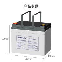 China 130±1mm Width Leoch Battery DJW12-33 Lead Acid Battery 12V33Ah for Solar Power System for sale