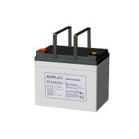 China 130±1mm Width Leoch Battery DJW12-33 Lead Acid Battery 12V33Ah for Solar Power System for sale