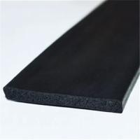 China Residential Abrasion Resistant Weather Stripping Door Seal Strip Silicone Sponge Strip for sale