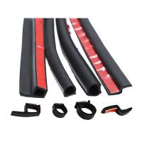 China Multi Functional Eco Friendly Rubber Door Seal Strip Adhesive Weather Stripping for sale
