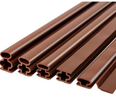 China Eco Friendly Durable Foam Weather Stripping Adhesive Backed Rubber Strips for sale