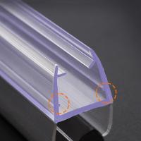 China Modern PVC Magnetic Shower Seal Strip OEM ODM Various Shapes Rubber Sliding Glass Door Weather Strip for Bathroom for sale