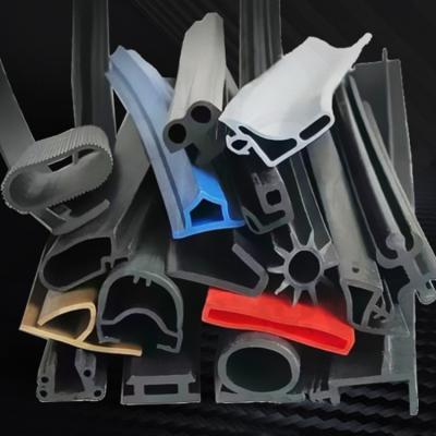 China P Type Heatproof Silicone Rubber Weather Stripping Silicone Sealing Gasket for sale