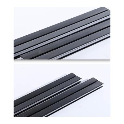 China Convenient Easy Installation Silicone U Channel Edging Extruded Silicone Profiles for sale