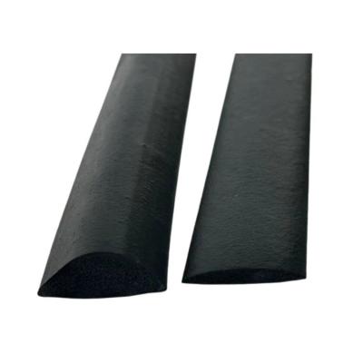 China D Type Rubber Seal Strip Anti Dust EPDM Foam Adhesive For Door Window for sale