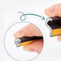 China Fast Delivery Silicone Sealing Strip Car Doors Windows Small Order Quantity Flexible EPDM Material Molding Welding Processing for sale