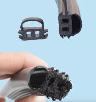 China High Performance Fire Door Smoke Seal Fire Door Strips Versatile For Hvac Electrical Enclosures for sale