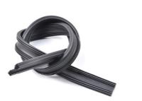 China Heavy Duty Wiper Rubber Strip Customized Reinforced Blade Insert For Commercial Rail Vehicles for sale
