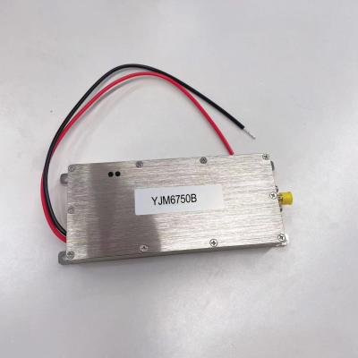 China 50W Jamming Blocker RF Module for 6600-6800MHz Anti Remote Control Drone FPV JAM UAV for sale