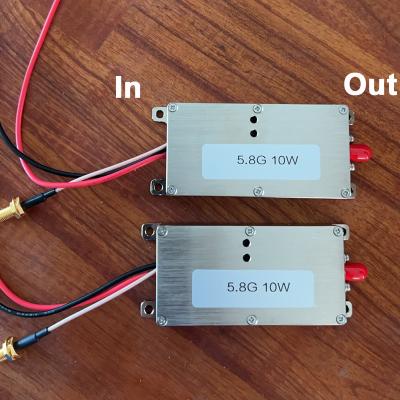 China 10W 5.8G RF Jammer Anti Drone UAV Signal Blocking and Shielding Module for 5725-5850MHz for sale