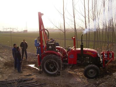 China Commissioning of Tractor drilling rig for sale