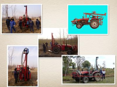 China Tractor drilling rig for Thailand buyer for sale