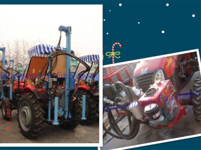 China Tractor drilling rig for blast drillingoil prospecting for sale