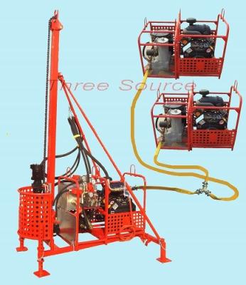 China Man portable drilling rig TSP-40 sesimic oil prospecting for sale