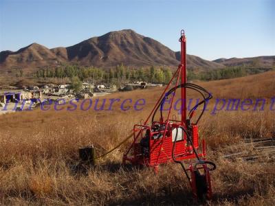 China Man portable drilling rig TSP-40 sesimic oil prospecting for sale