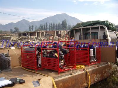 China Man portable drilling rig TSP-40 sesimic oil prospecting for sale