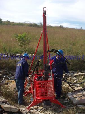 China Man portable drilling rig TSP-40 sesimic oil prospecting for sale