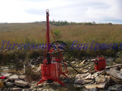 China Man portable drilling rig TSP-40 sesimic oil prospecting for sale