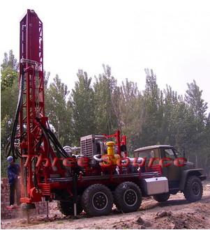 China Truck mounted drilling rig testing for sale