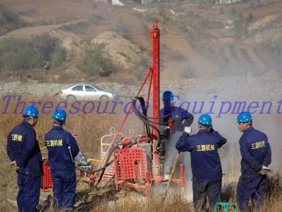 China Man portable drilling rig TSP-40 sesimic oil prospecting for sale