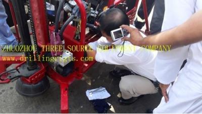 China Adjusting hydraulic system of portable drilling rig for sale