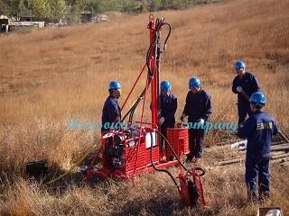 China Helicopter portable drilling rig for sale
