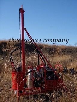 China New design Hydraulic portable drilling rig with light weight for sale