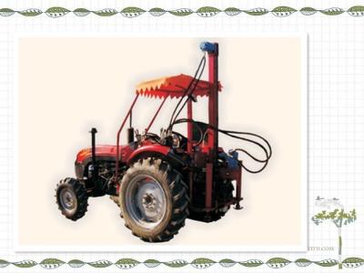 China Tractor drilling rig agricultural soil area for sale